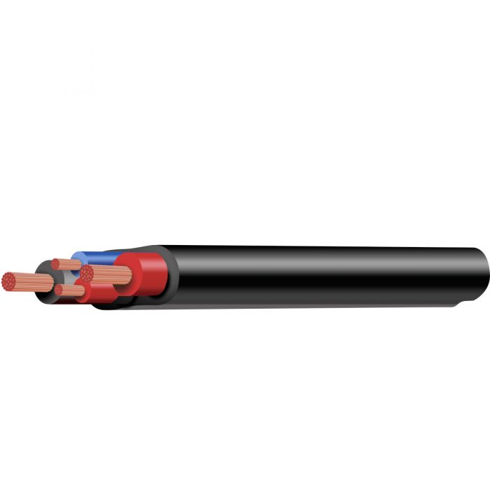 2 x 56/.30 TWIN SHEATH PCW PVC EXPLOSIVE: YELLOW SHOT FIRE CABLE 100MTR ...